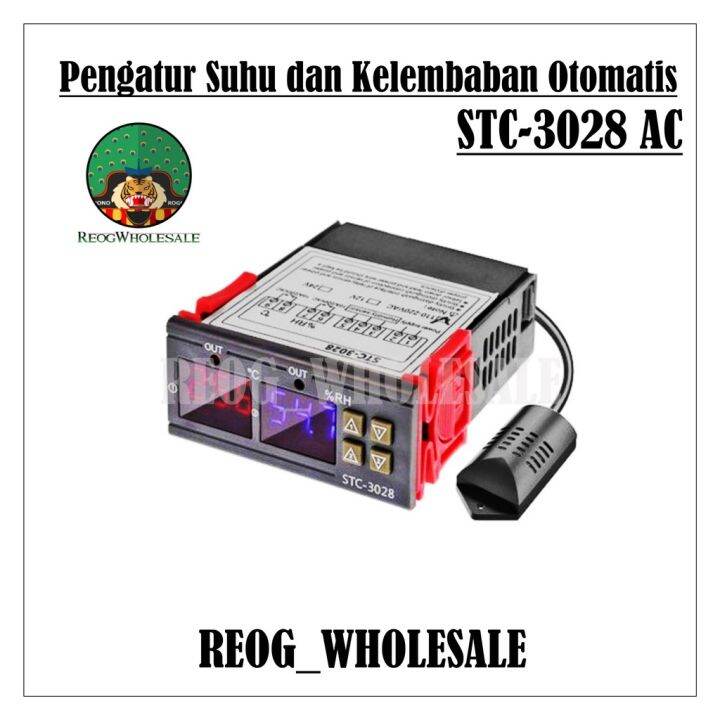 Temperature & Humidity Controller, Thermostat & Hygrostat, STC-3028 AC ...
