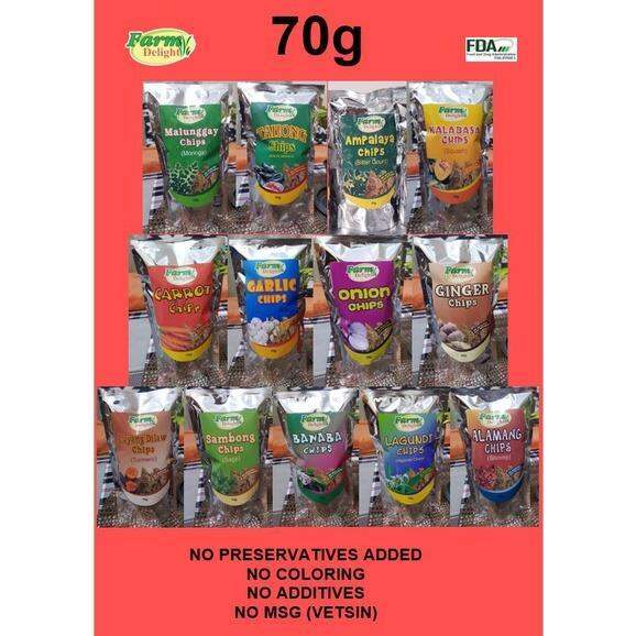 hot Farm Delight Chips 70g 15pcs | Lazada PH