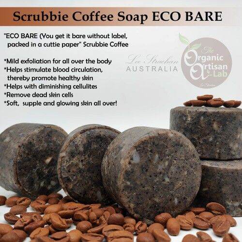 Pn9Scrubbie Coffee Soap ECO BARE 80g | Lazada PH