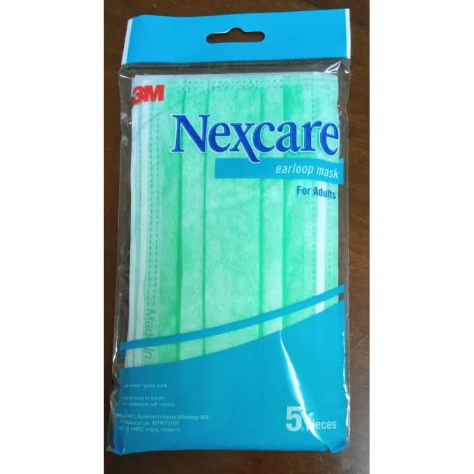 3M NEXCARE earloop mask by 5s - 1901NqF | Lazada PH