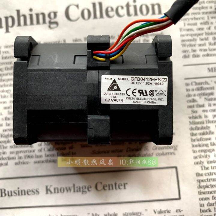 Original Delta DELTA GFB0412EHS 4056 4CM 12V 1.82A Violent booster fan ...