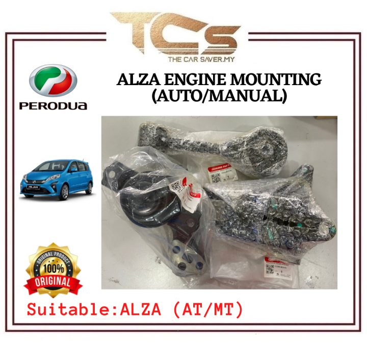 Original Perodua ALZA Engine Mounting SET (AUTO/MANUAL) | Lazada