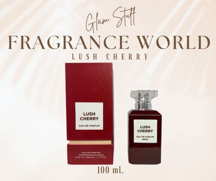 Lush Cherry EDP 80ml by Fragrance World | Lazada PH
