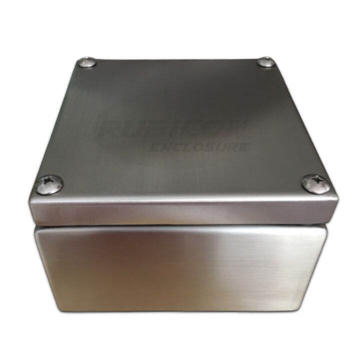 Junction Box Stainless RJ-01 Size: W150 x H150 x H100 mm. กล่องสแตนเลส ...