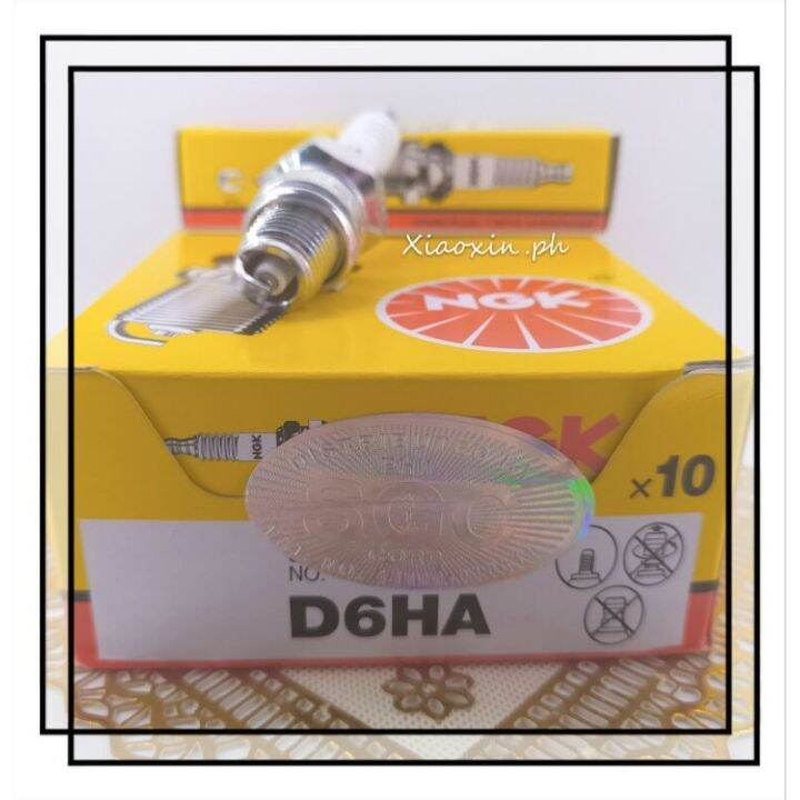 NGK SPARK PLUG D6HA OVERSIZE | Lazada PH
