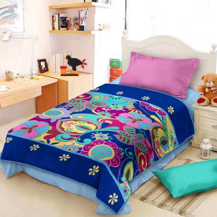 Selimut Rosanna Sutra Panel 150x200 Motif Cartoon Girl Series Barbie ...