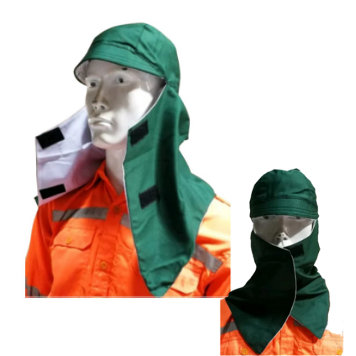 Topi Las Welding Hat Bahan Drill Jepang Warna Hijau Cocok Untuk ...