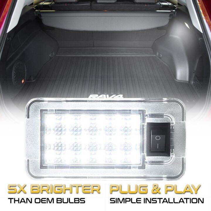 LED Luggage Compartment Light Trunk Cargo Lamps For Toyota RAV4 MK5 ...