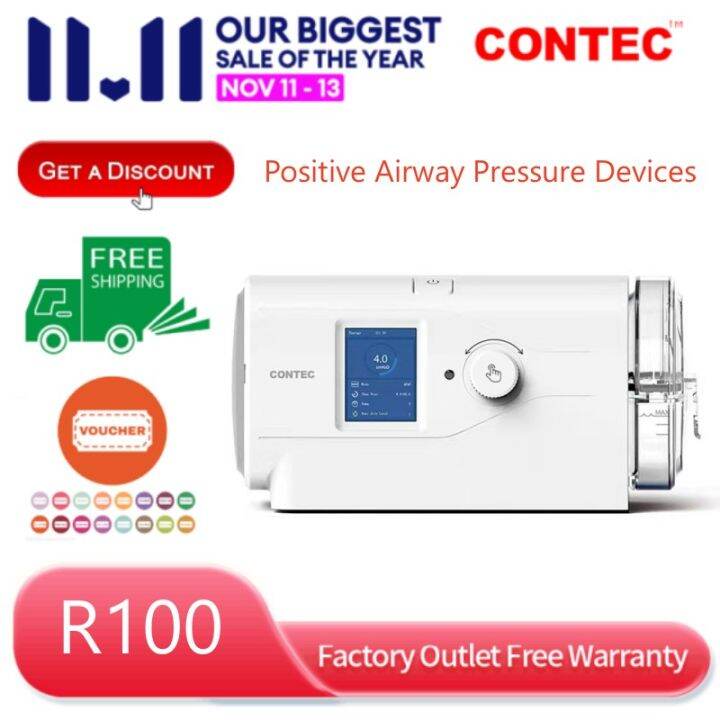 CONTEC R100 Positive Airway Pressure Devices CPAP Machine with Humidity ...