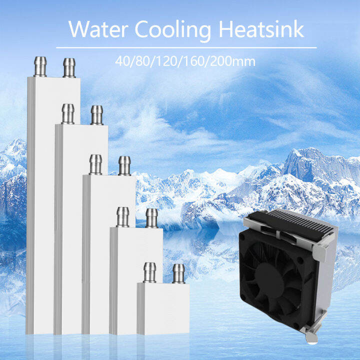 ⚡COD⚡Aluminum Liquid Water Cooling Block Computer CPU Radiator PC ...