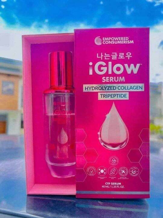 iGlow Serum Collagen Aim Global 40ml 1 bottle | Lazada PH