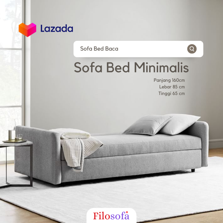 Sofa Bed Modern Minimalis I Sofa Baca | Lazada Indonesia