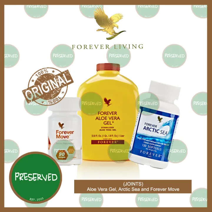 "JOINTS" Forever Living Move, Arctic Sea and Aloe Vera Gel | Lazada PH
