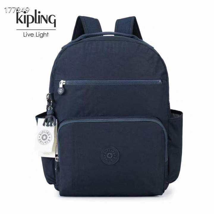 Kipling SO BABY Perri Blue Baby Backpack(Free Monkey Pendant) | Lazada PH