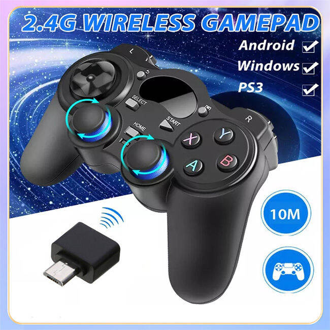 2.4G Wireless Gaming Controller Gamepad for Android Tablets PC TV Box ...