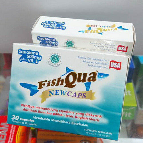 RH -FISQUA EKSTRACT MINYAK IKAN DAN VITAMIN E PER BOX ISI 30 KAPSUL ...