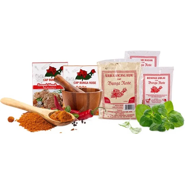 Rempah Masak Rempah Gulai Cap Bunga Rose Rempah Terengganu | Lazada