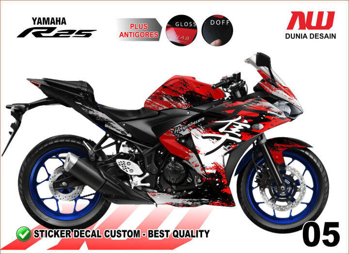 Sticker Decal R25 Desain 05 | Lazada Indonesia