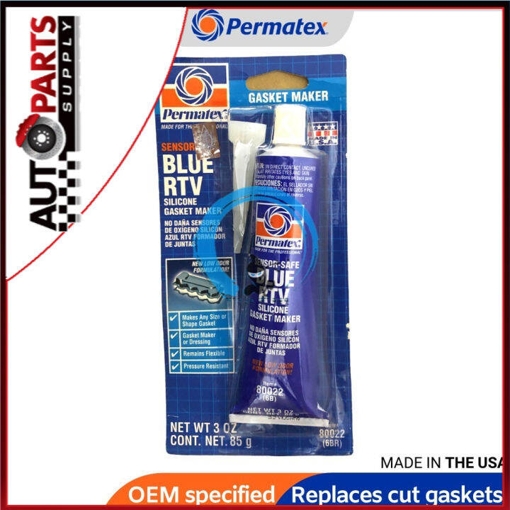 PERMATEX BLUE RTV SILICONE GASKET MAKER SENSOR-SAFE | Lazada