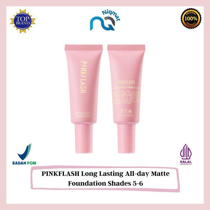 Pinkflash Ohmyself Weightless Long Lasting All Day Tahan Air Matte