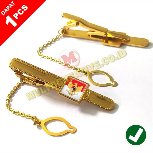 Jepit Dasi Penjepit Dasi Logo Garuda Merah Putih - Pin Tie Clasp Logo ...