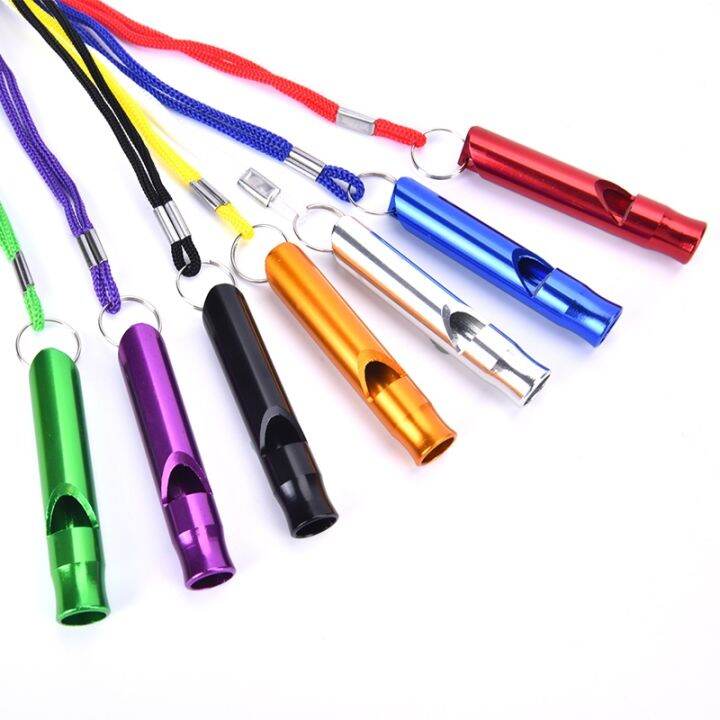 Outdoor Survival Whistle Lifeguard Whistle Referee Whistle With Rope ...