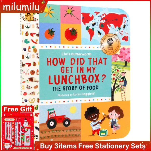 English Original Picture Books How Did That Get in My Lunchbox:The ...