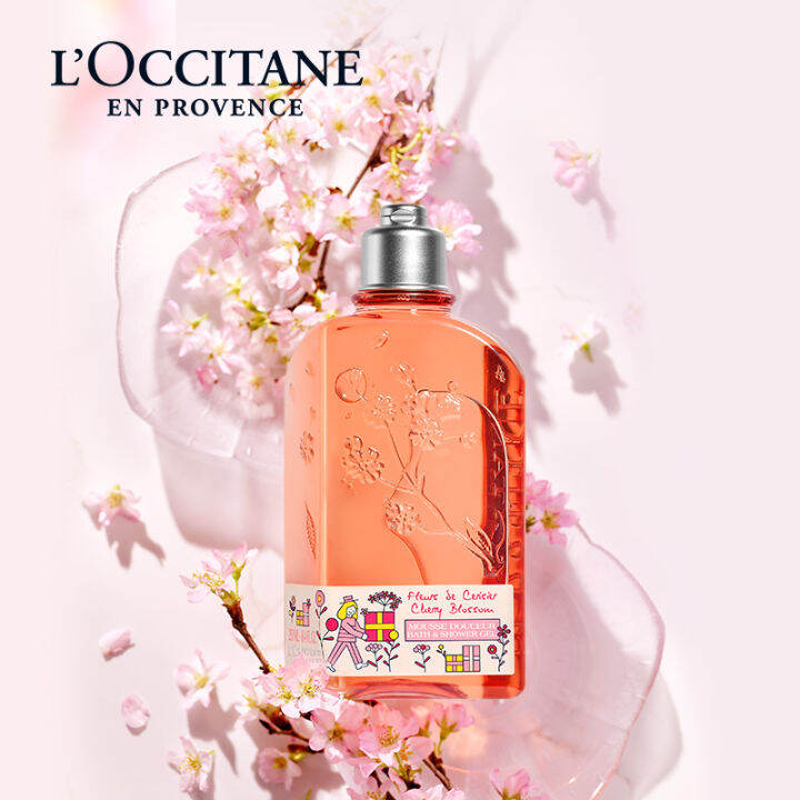 【Authentic Authorization】L'Occitane Cherry Blossom Shower Gel Summer ...
