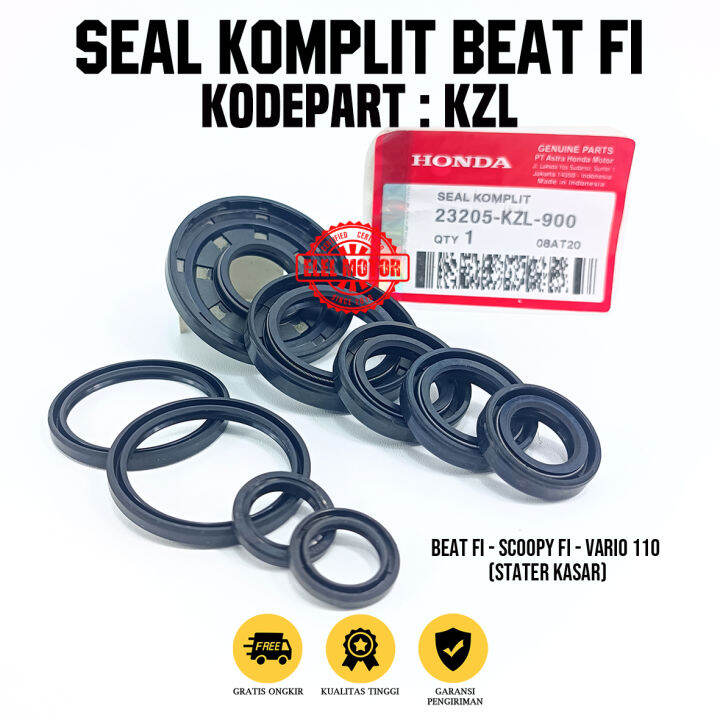 Seal Sil Pully, Kruk Krug As, Sil Oli Komplit Beat FI Scoopy Vario 110 FI F1 Set Kit Starter ...