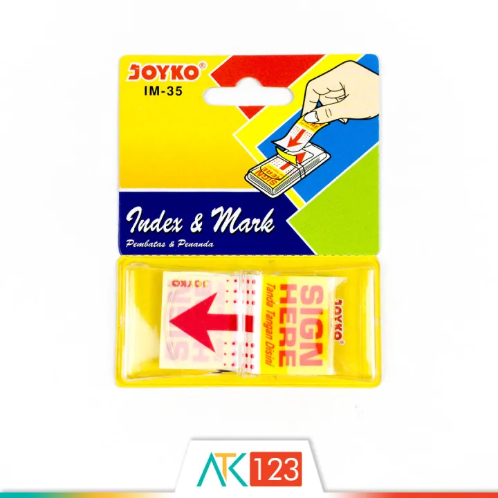 Penanda / Penunjuk Posisi Tanda Tangan / Page Markers / Flags / Index ...
