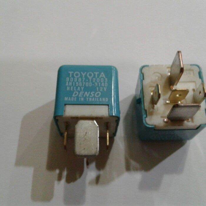 Relay kaki 5, 12volt Innova, Hilux, Avanza, fortuner 90987-T2003 ASLI ...