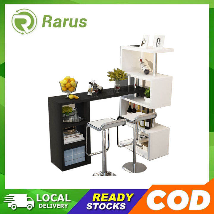 Rarus 360 ° rotating bar table wall partition bar counter living room ...