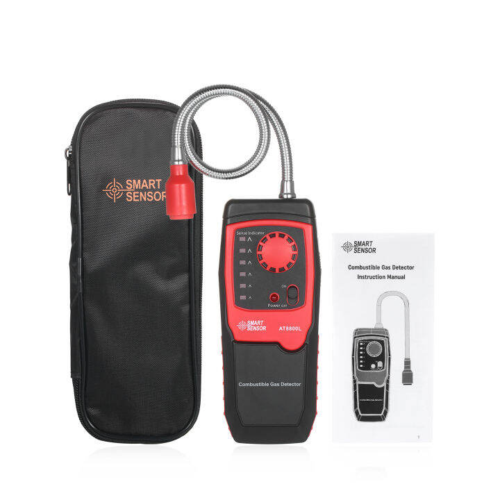 Portable Propane Methane and Natural Gas Leak Detector Combustible Gas ...
