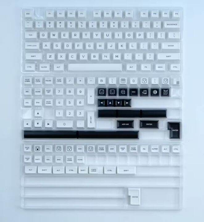 1 Set QX SA Profile Clone GMK WOB BOW Keycaps PBT Double Shot ...
