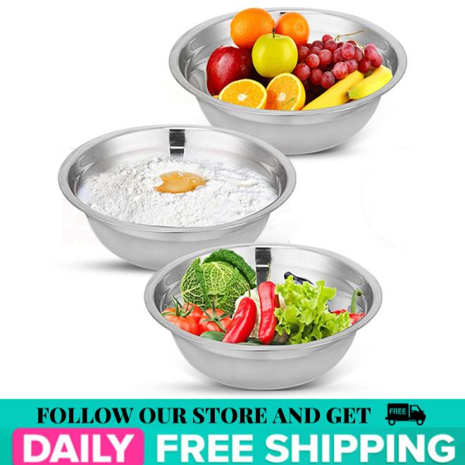 Stainless Steel Mixing Bowl Basin - Stainless Steel Soup Basin Canteen ...