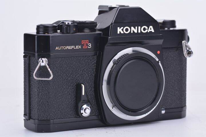 Konica Autoreflex T3/T3N film SLR camera black split screen version ...