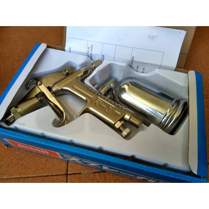 spray gun R3 Meiji japan spraygun premium MEIJI R3 tipe flat brush ...