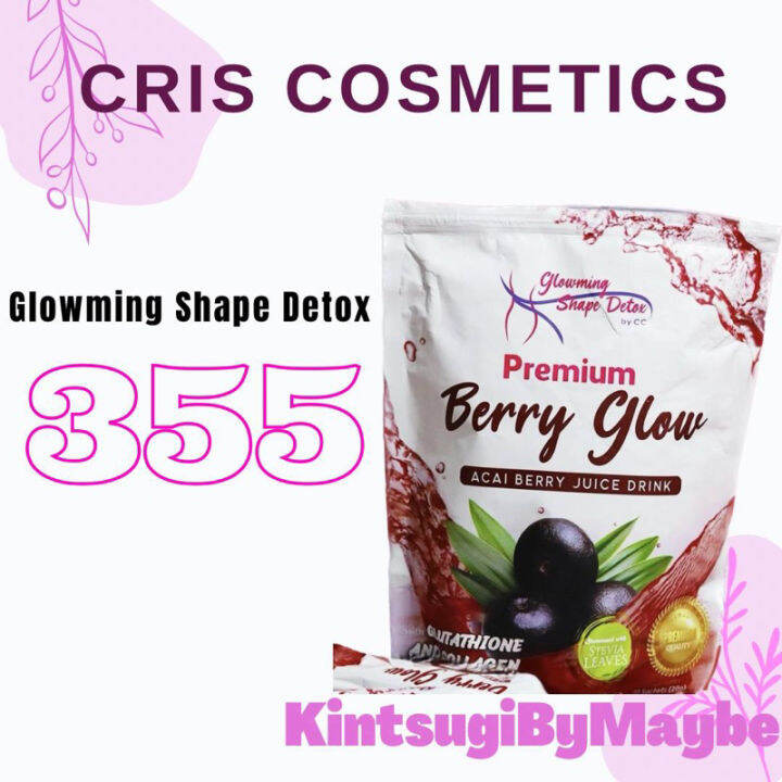 Official Glowming Cris Cosmetics Detox by Cris Clerigo (Acai Berry ...