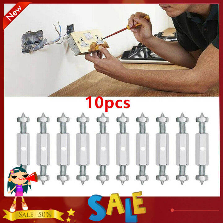 [COD + local seller] Switch Socket Cassette Screws Support Rod Wall ...