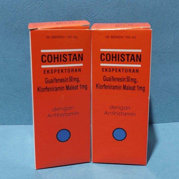 cohistan expectorant sirup 100ml obat batuk | Lazada Indonesia