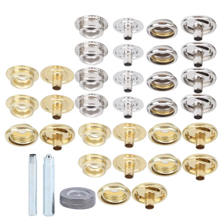 【ลดสุดใจ 】เครื่องมือซ่อมถุงกอล์ฟโลหะ Snap Fastener Clasps ปุ่ม Rod Bag ...