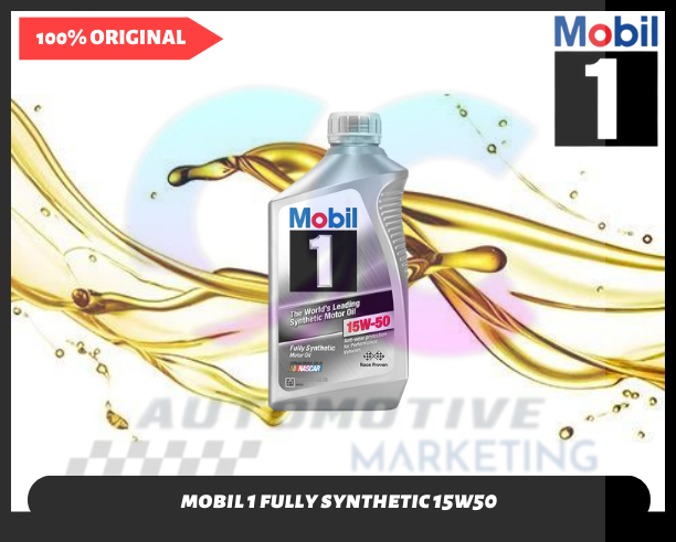 122377 Mobil 1 Keep Your Engine Running Like New 15w50 Fully Synthetic ...