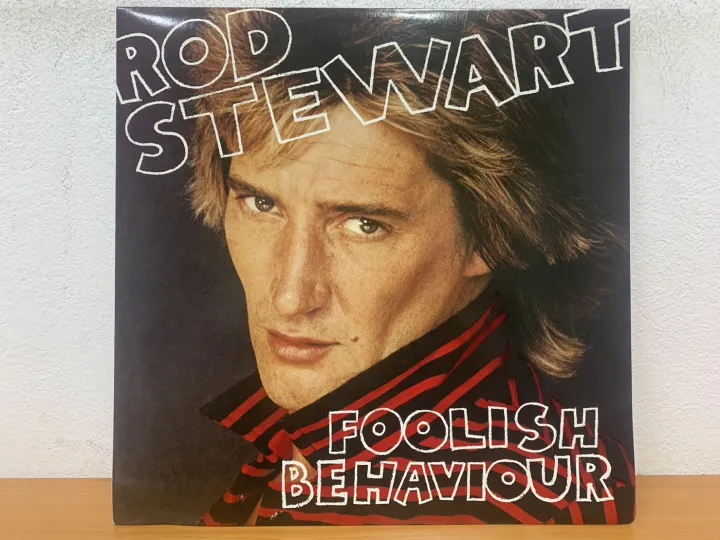 1LP Vinyl Records แผ่นเสียงไวนิล ROD STEWART / FOOLISH BEHAVIOUR ...