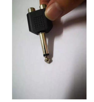 Cod original female stereo RCA Jack to stereo male PL plug converter ...