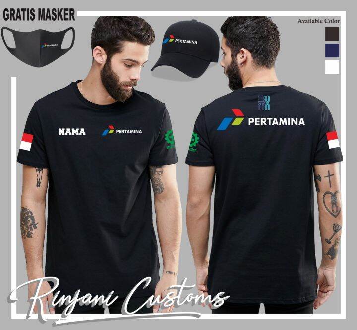KAOS PERTAMINA GRATIS NAMA DAN MASKER - BAJU PERTAMINA - KAOS BUMN ... KAOS PERTAMINA GRATIS NAMA DAN MASKER - BAJU PERTAMINA - KAOS BUMN ...