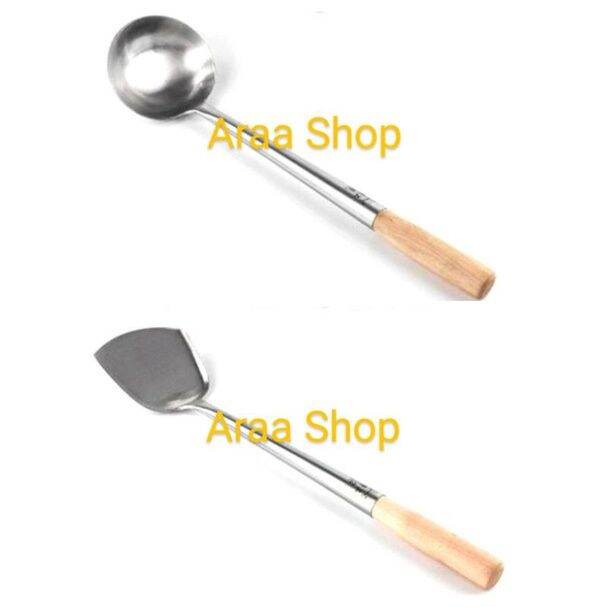 Sodet Kodek Sutil Spatula & Irus Binghe Sendok Sayur Sop JUMBO Besar ...