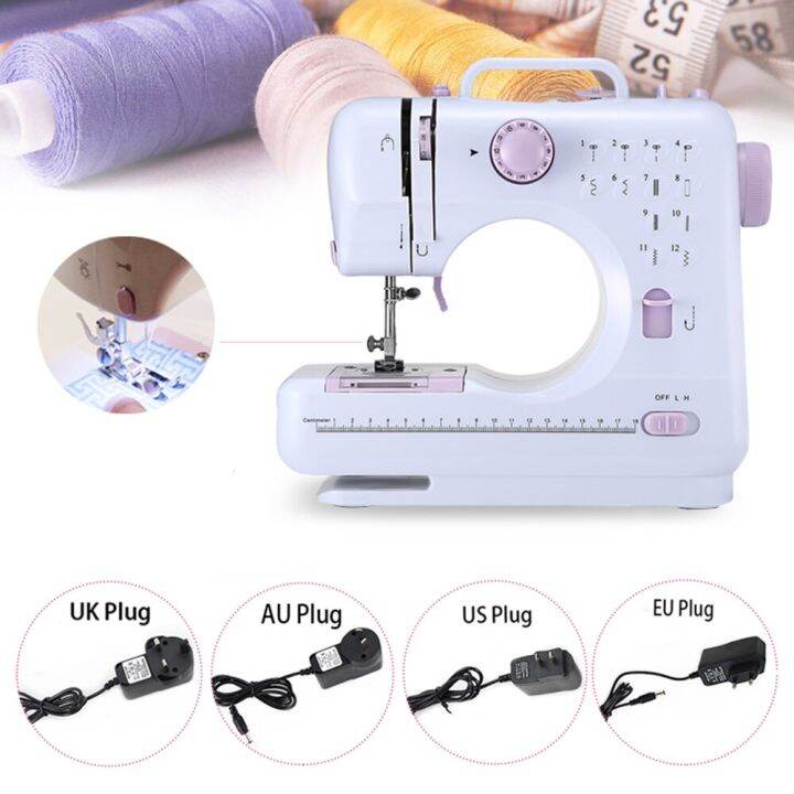 Portable Multiple Electric Sewing Machine Desktop Table Overlock DIY ...