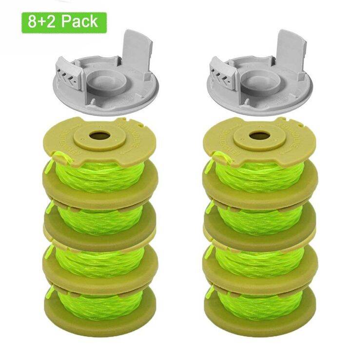 For Ryobi Replacement Spools 0.080 In.Trimmer Autofeed Twisted Line 8 ...