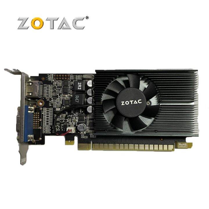 1 ZOTAC Geforce GT710 1GB Graphics Card 64Bit GDDR3L Video Cards For ...