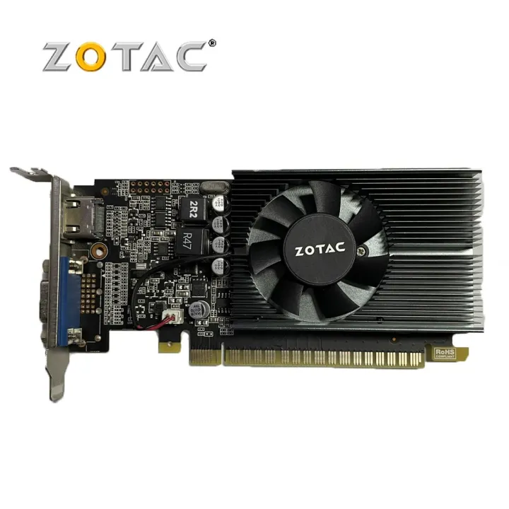 ZOTAC GeForce GT710 1GB Graphics Card 64Bit GDDR3L Video Cards for ...